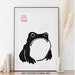 Japanese Frog Print, Matsumoto Shoji Art Printable, Funny Frog Poster ...