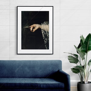 Moody Vintage Dark Academia Art Printable Digital Download, Victorian ...