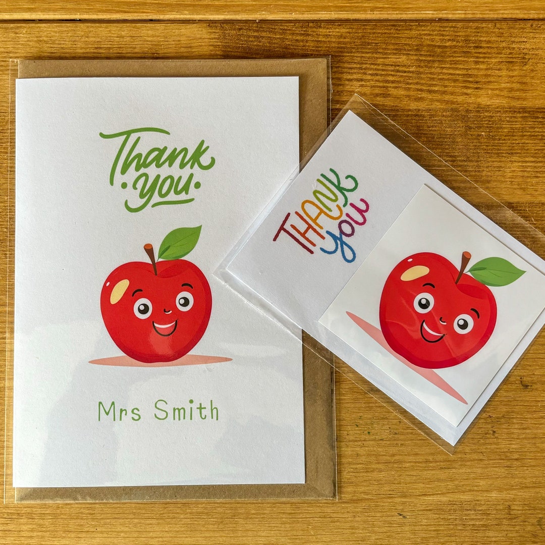 Personalised Thank You Gift Sets for Reception Class Teachers Cute ...