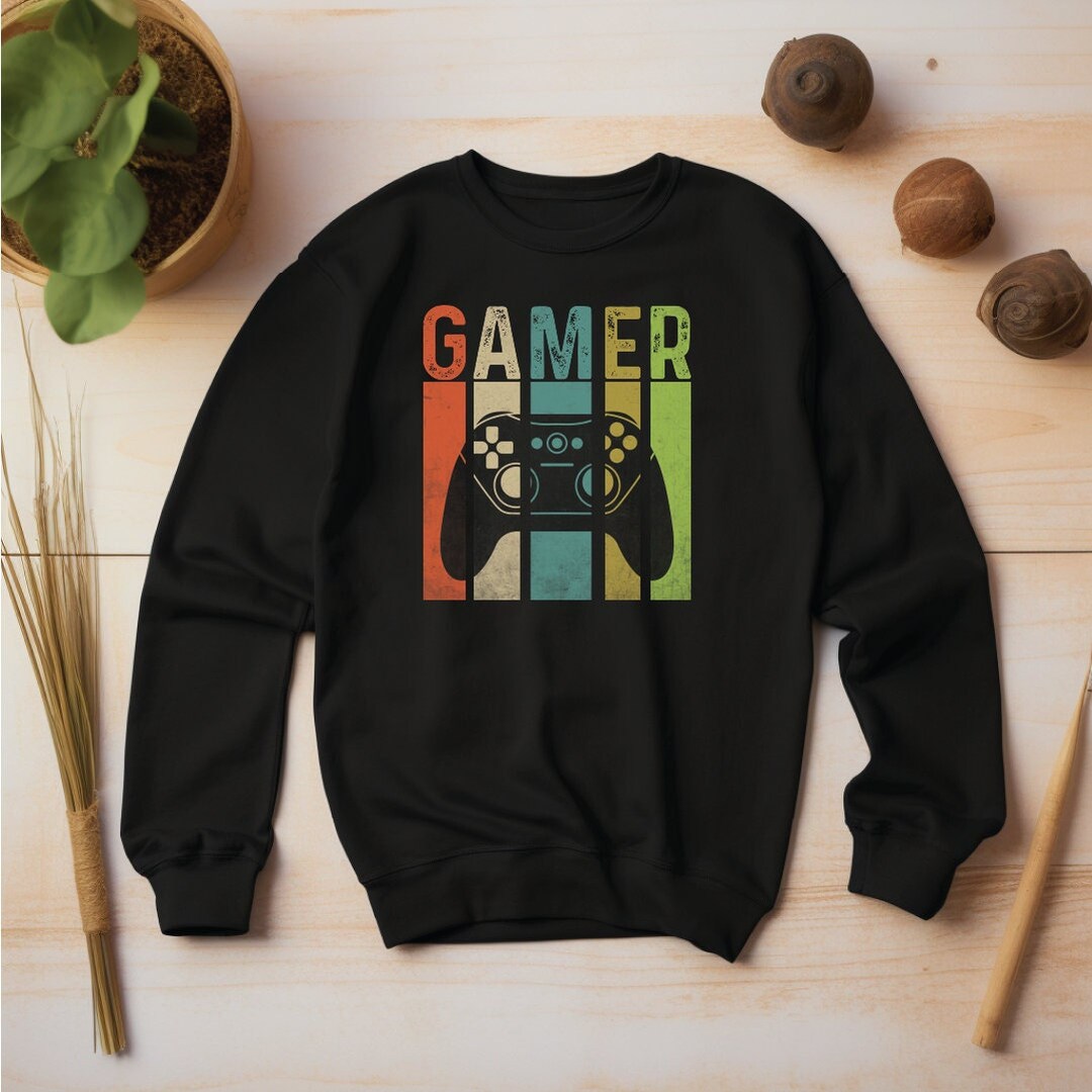 Gamer Sweatshirt, Gamer Hoodie, Gift for Gamer, Funny Gamer Sweater - Etsy