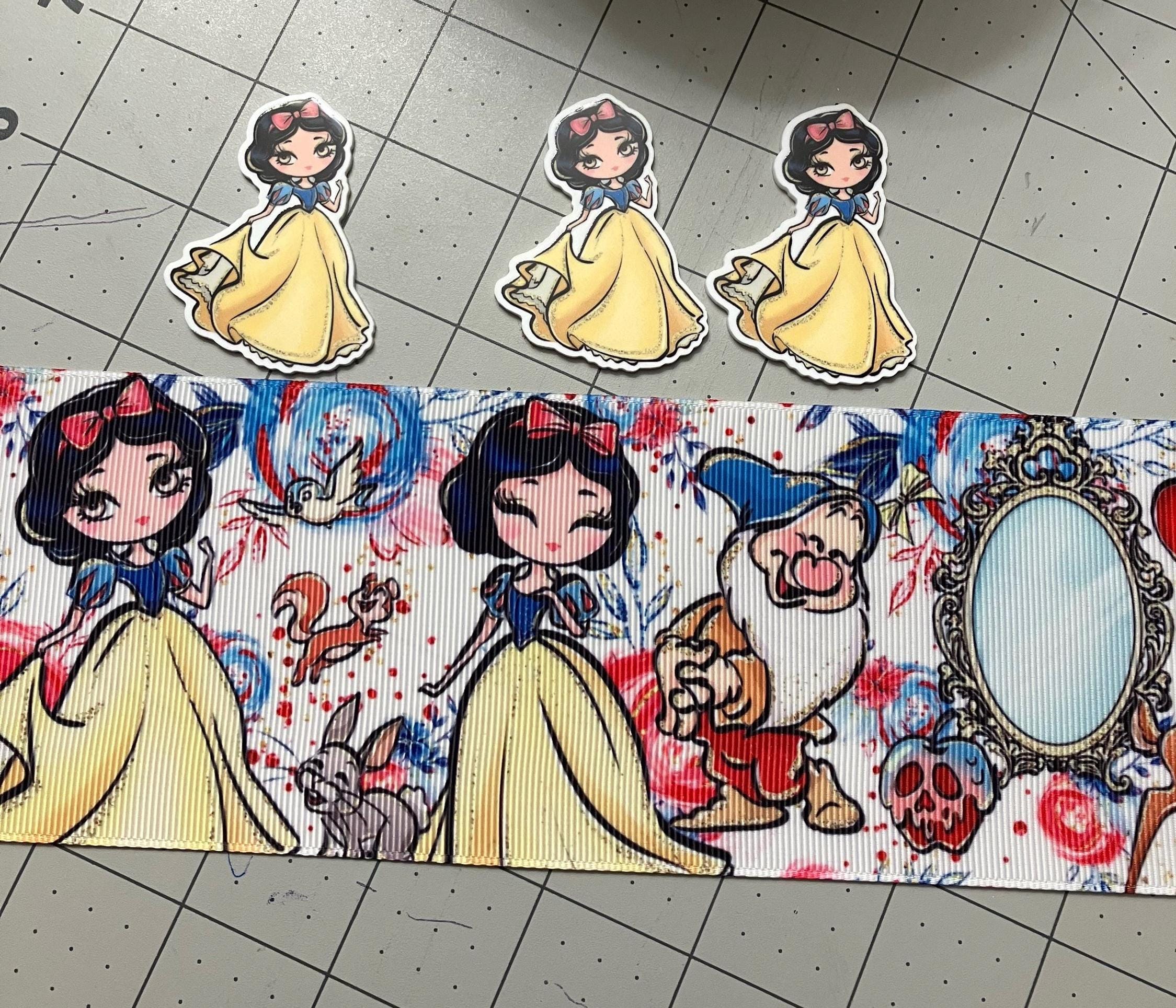 3” Character Ribbon With Resin - Etsy