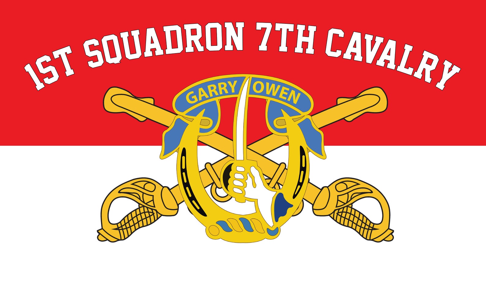 7th Cavalry Flag | 3'x5' | CAV | Gary Owens | Double Sided | Free Shipping - Etsy