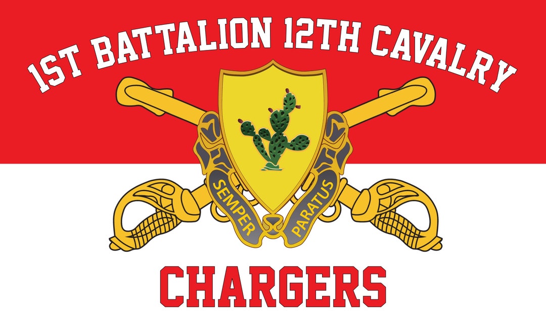 12th Cavalry Flag | 3'x5' | CAV | Double Sided | Free Shipping - Etsy