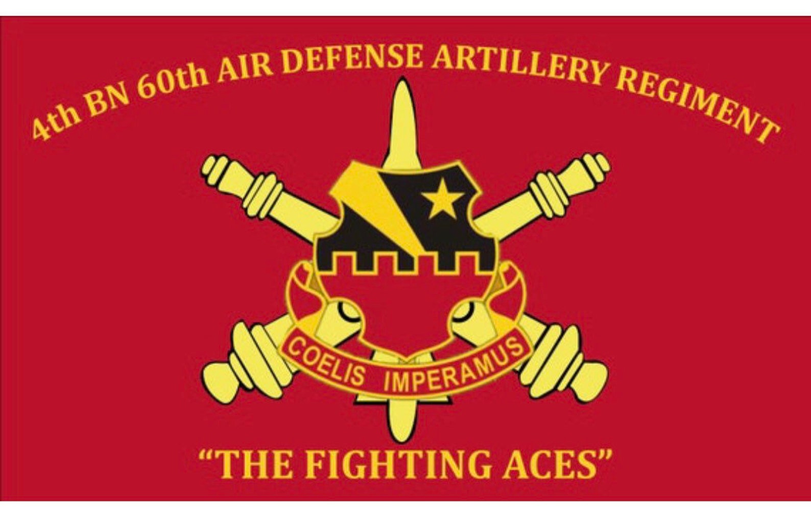 60th Air Defense Artillery Flag 3'x5' ADA Double Sided Free Shipping - Etsy