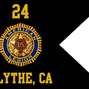 Custom American Legion Guidon | Double Sided | 20"x27" | Free Shipping ...