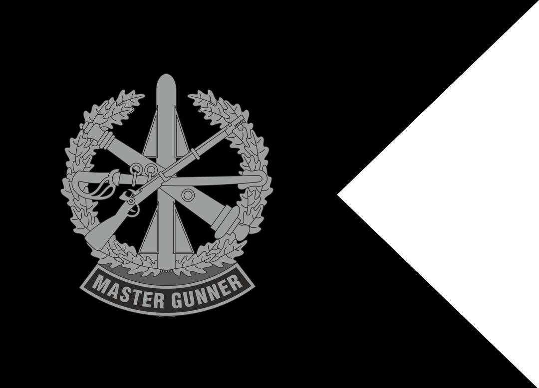 Master Gunner Guidon | Double Sided | FA ADA Infantry | 20"x27" | US ...
