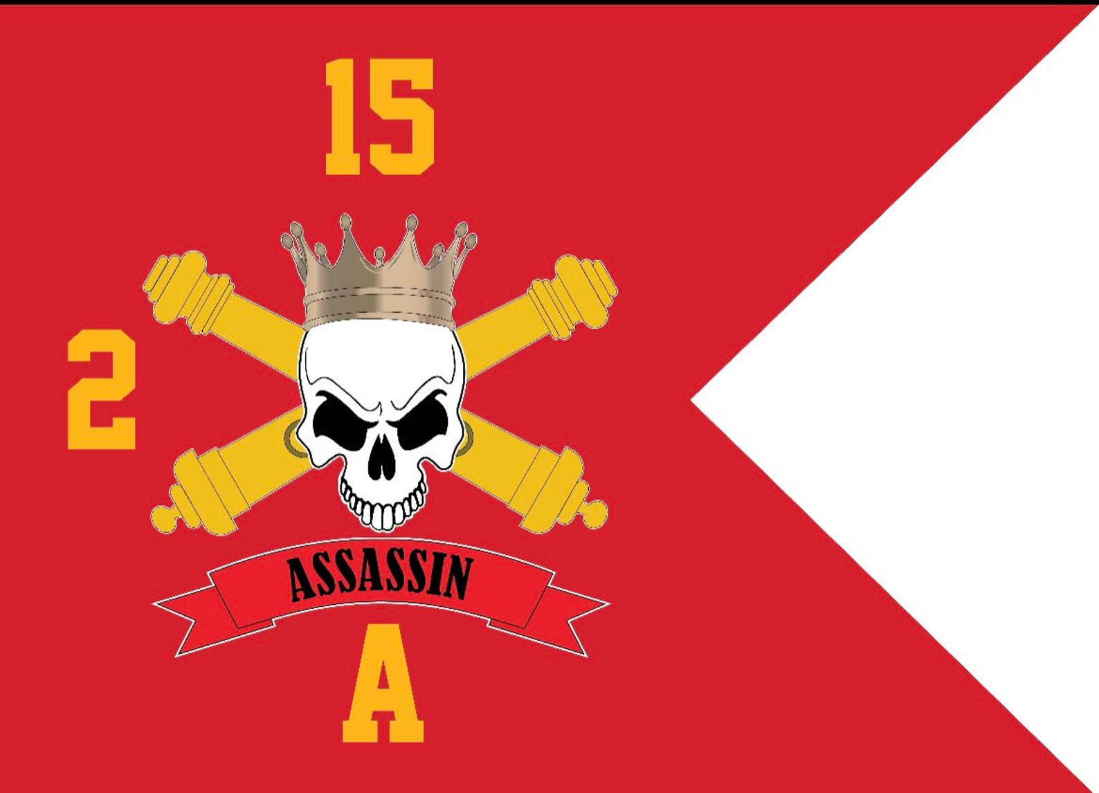 Custom Assassin Guidon Double Sided 20x27 | Etsy