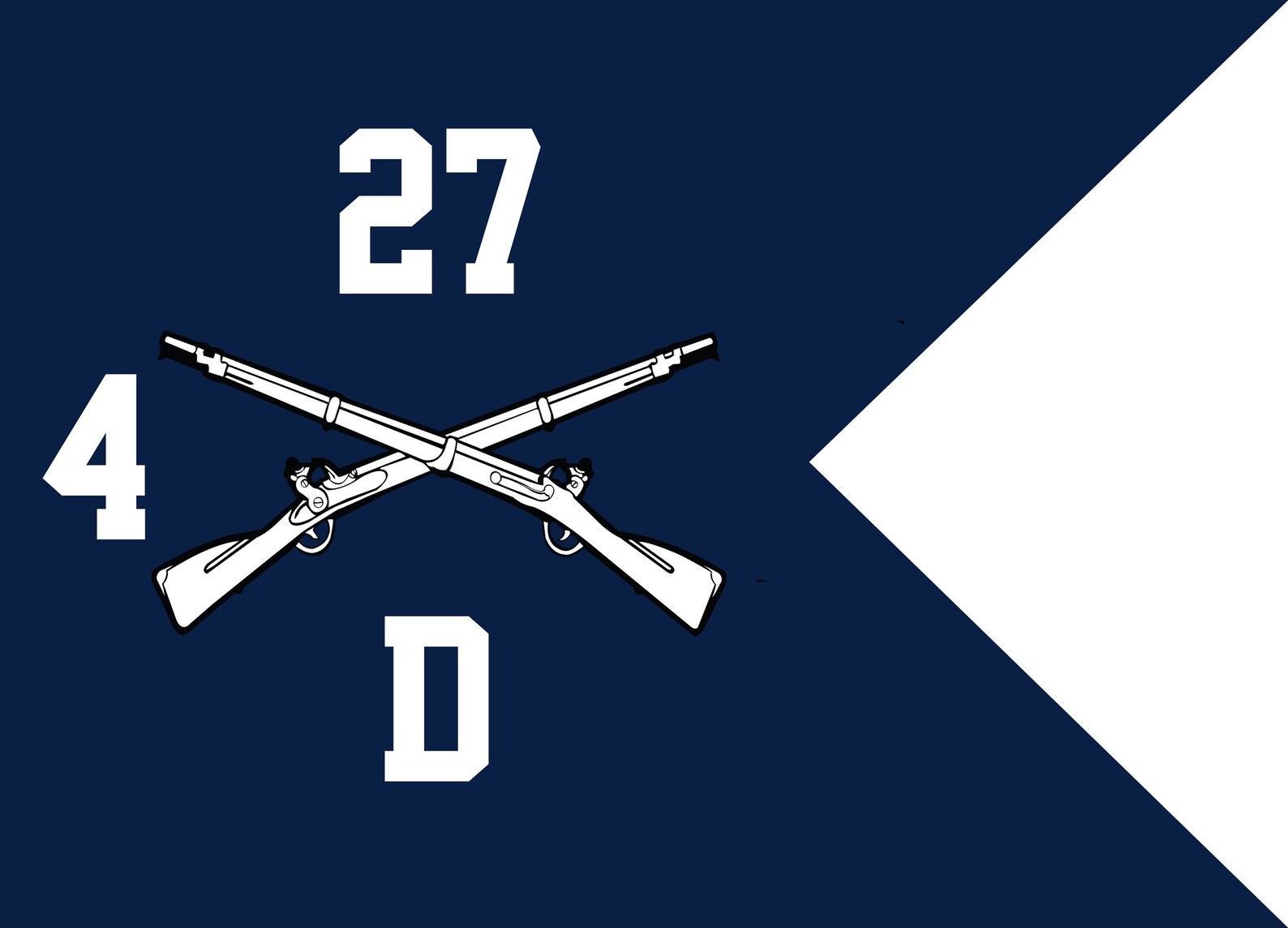 27th IN. Flags & Guidons | Double Sided | Wolfhounds | No Fear on Earth ...