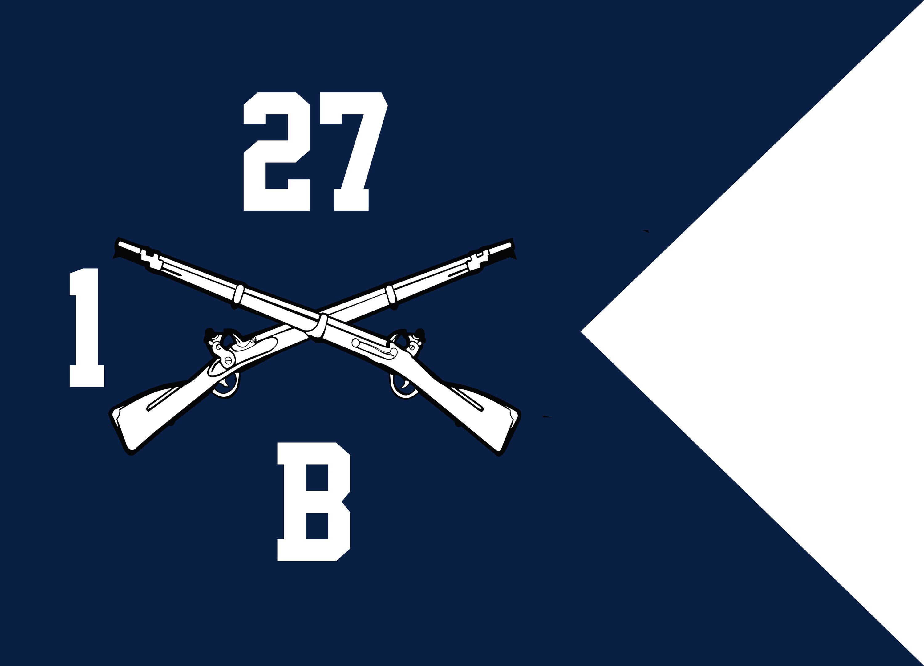 27th IN. Flags & Guidons Double Sided Wolfhounds 3x5 - Etsy