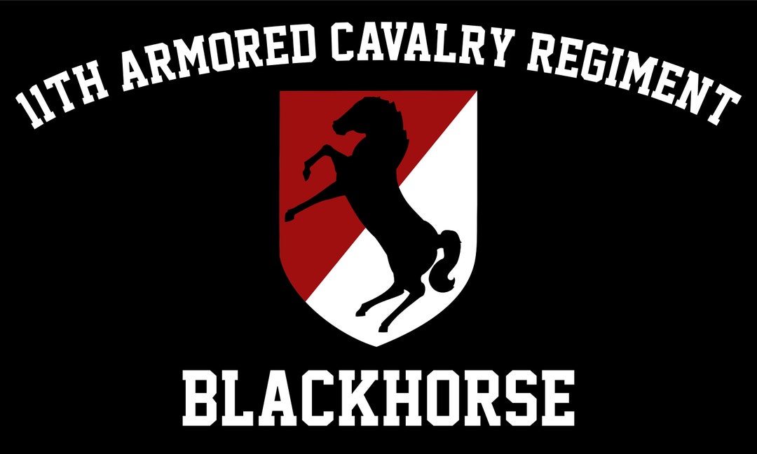 11th Armored Calvary Regiment Flag | 3'x5' | Double Sided | Army | USA ...