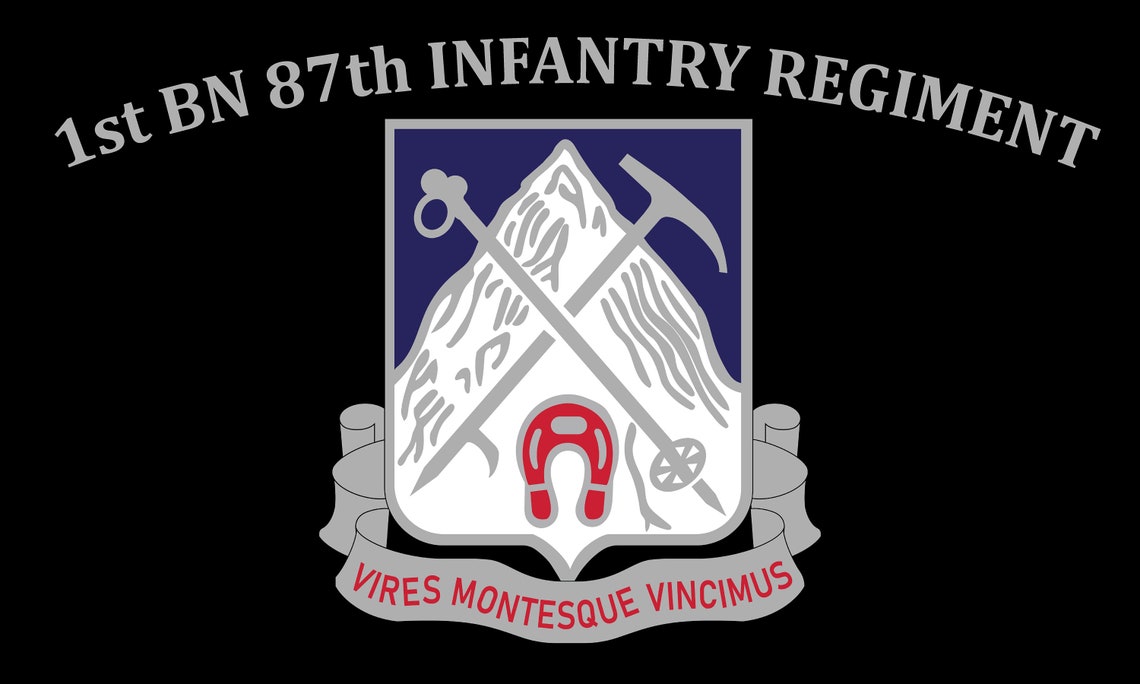 87th IN. Flags | Double Sided | CATAMOUNTS | 3’x5’ | Infantry | 11B ...