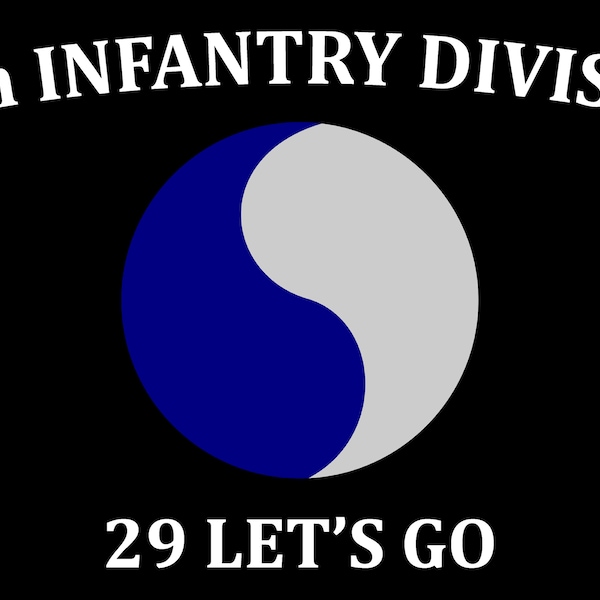 29th Infantry Division Flag - Etsy