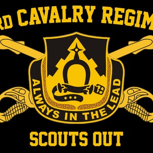 303rd Calvary Regiment Flag | 3'x5' | Scouts Out | Double Sided | Army | USA - Etsy