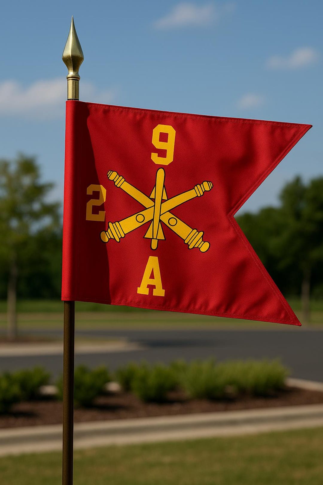 Custom Air Defense Artillery Guidon | Double Sided | ADA | 20"x27" | US ...