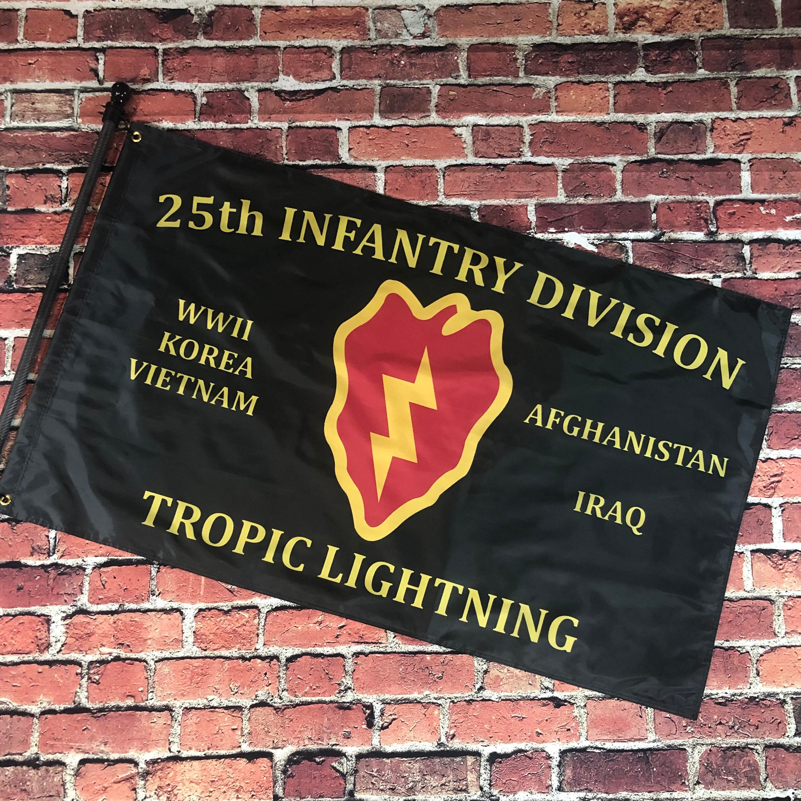 25th Infantry Division 3x5 Flag 25th ID Double Sided - Etsy