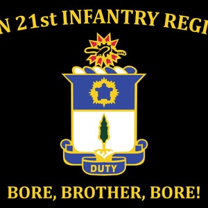 21st IN. Flags & Guidons | Double Sided | Gimlets| 3’x5’ and 20"x27 ...