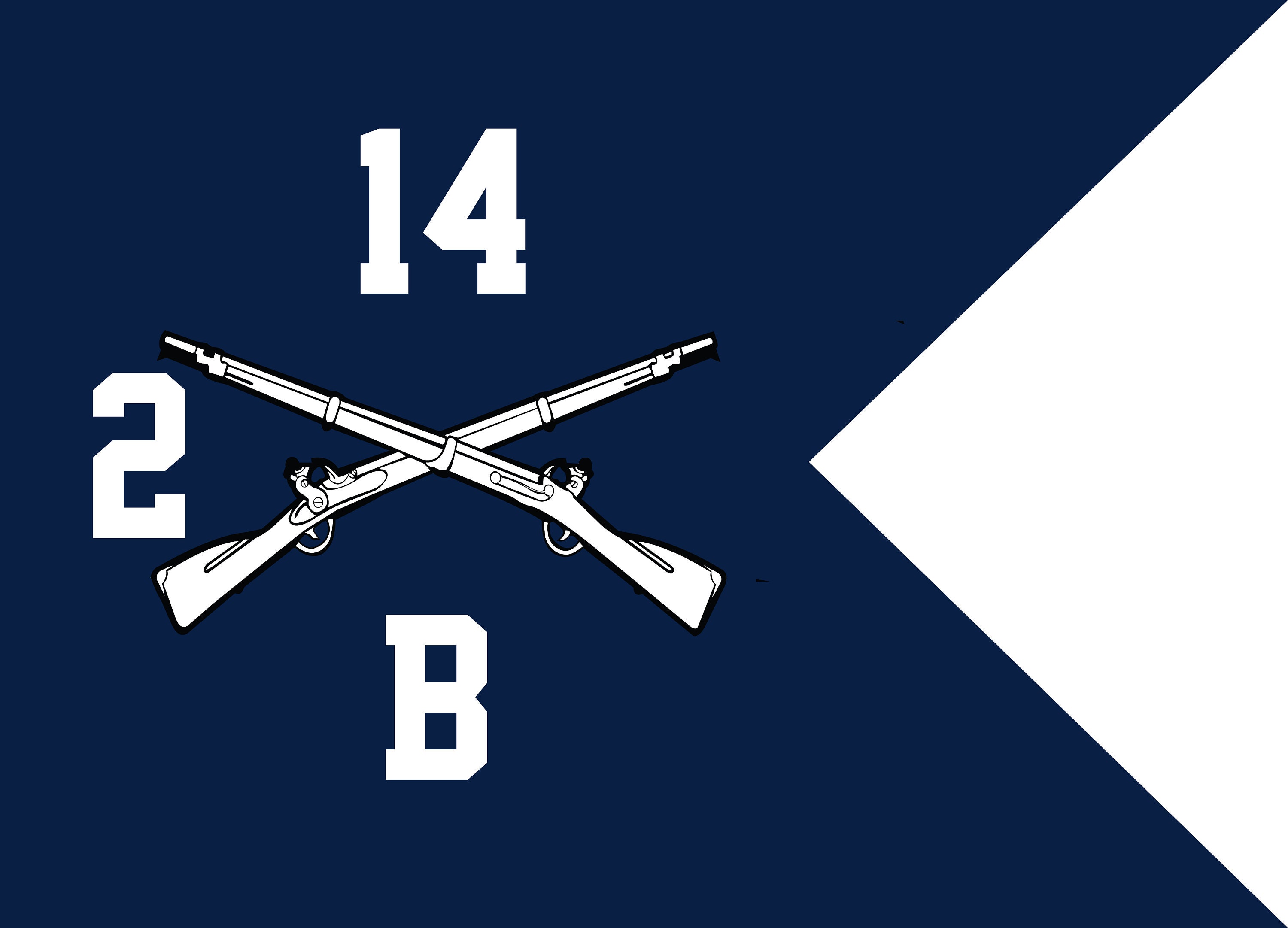 14th IN. Flags & Guidons Double Sided GOLDEN DRAGONS - Etsy