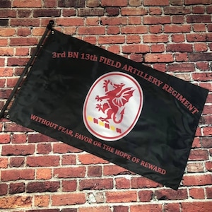 13th Field Artillery 3’x5’ Flag | FA | Double Sided | US Army | USA - Etsy
