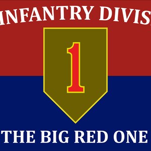 1st Infantry Division 3’x5’ Flag | 1st ID | Double Sided | US Army ...