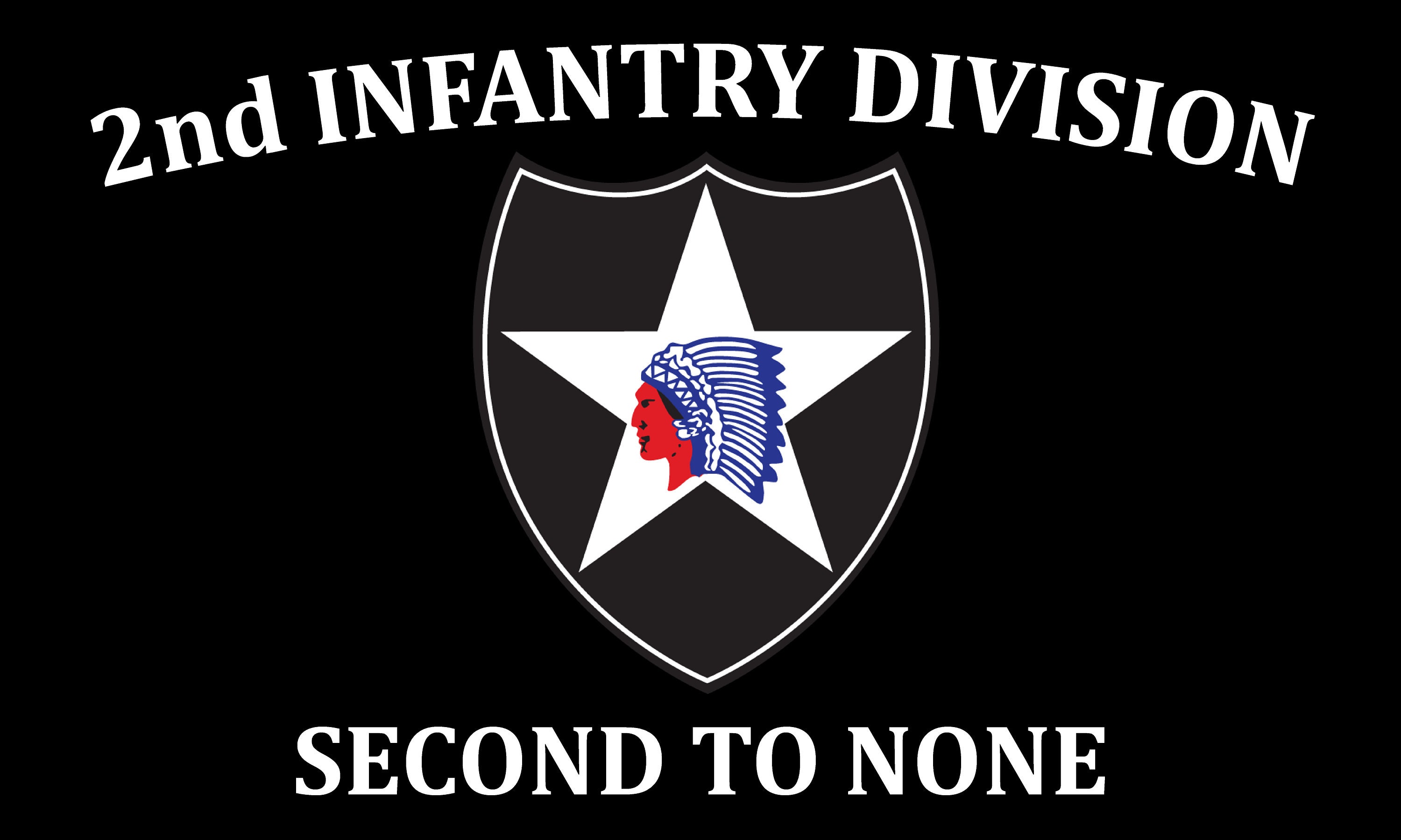 2nd Infantry Division 3’x5’ Flag | 2nd ID | Double Sided | US Army ...