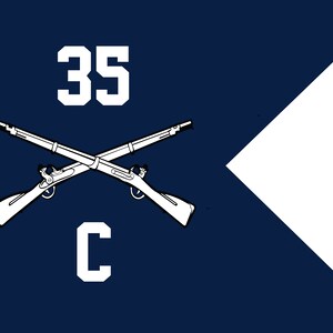 35th IN. Flags & Guidons | Double Sided | Cacti | 3’x5’ and 20"x27 ...
