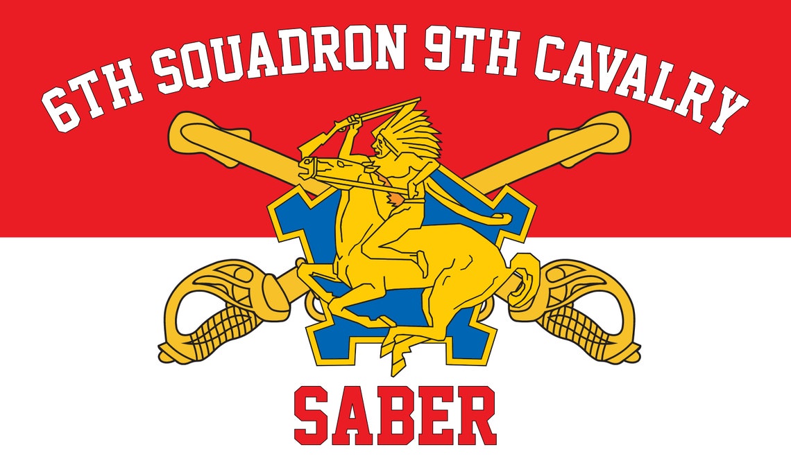 9th Cavalry Flag 3'x5' CAV Double Sided Free | Etsy