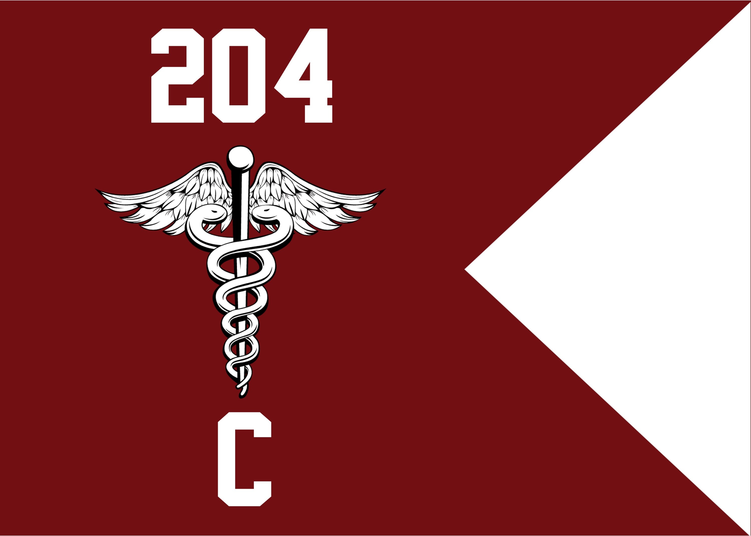 Custom Medical Guidon Double Sided 20x27 US | Etsy