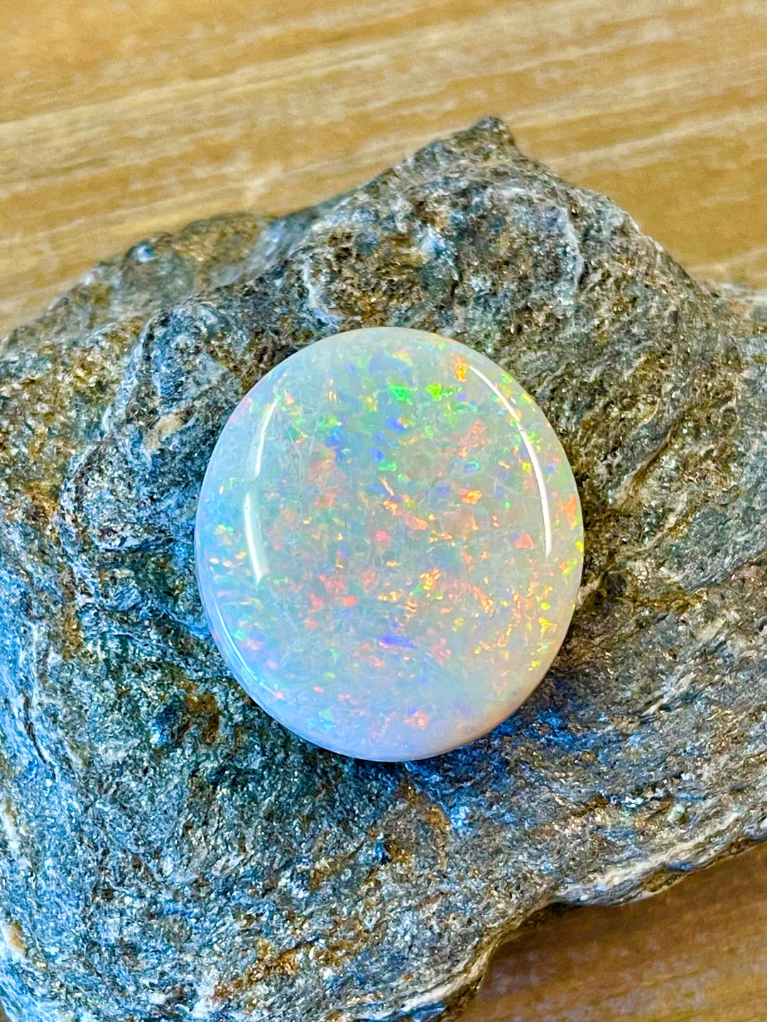 Genuine Australian Opal - Natural Authentic Australian Opal Loose Stone - Australian Fire Opal ...