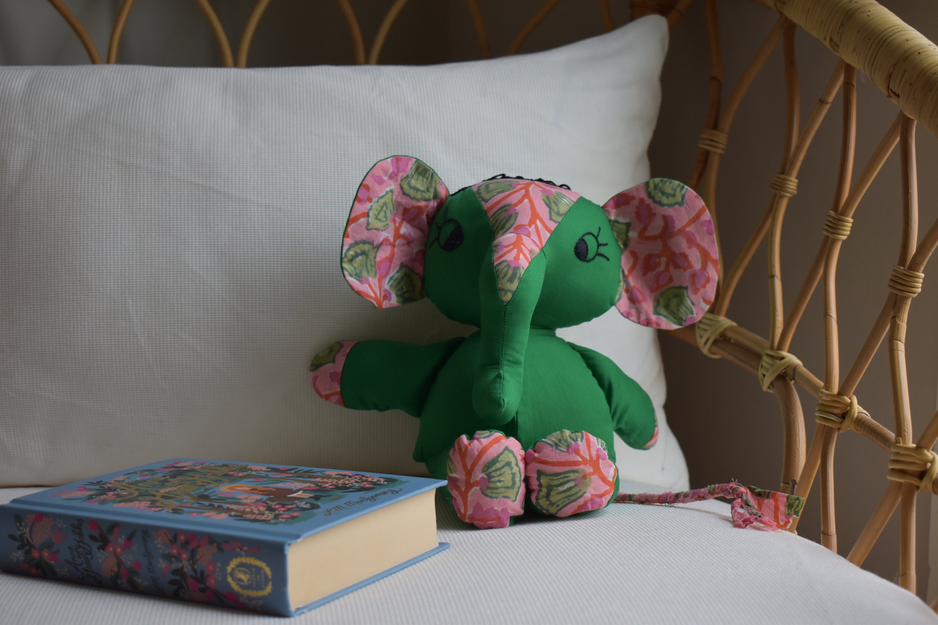 Emmy the Elephant | Plush Stuffed Animal Toy - Etsy