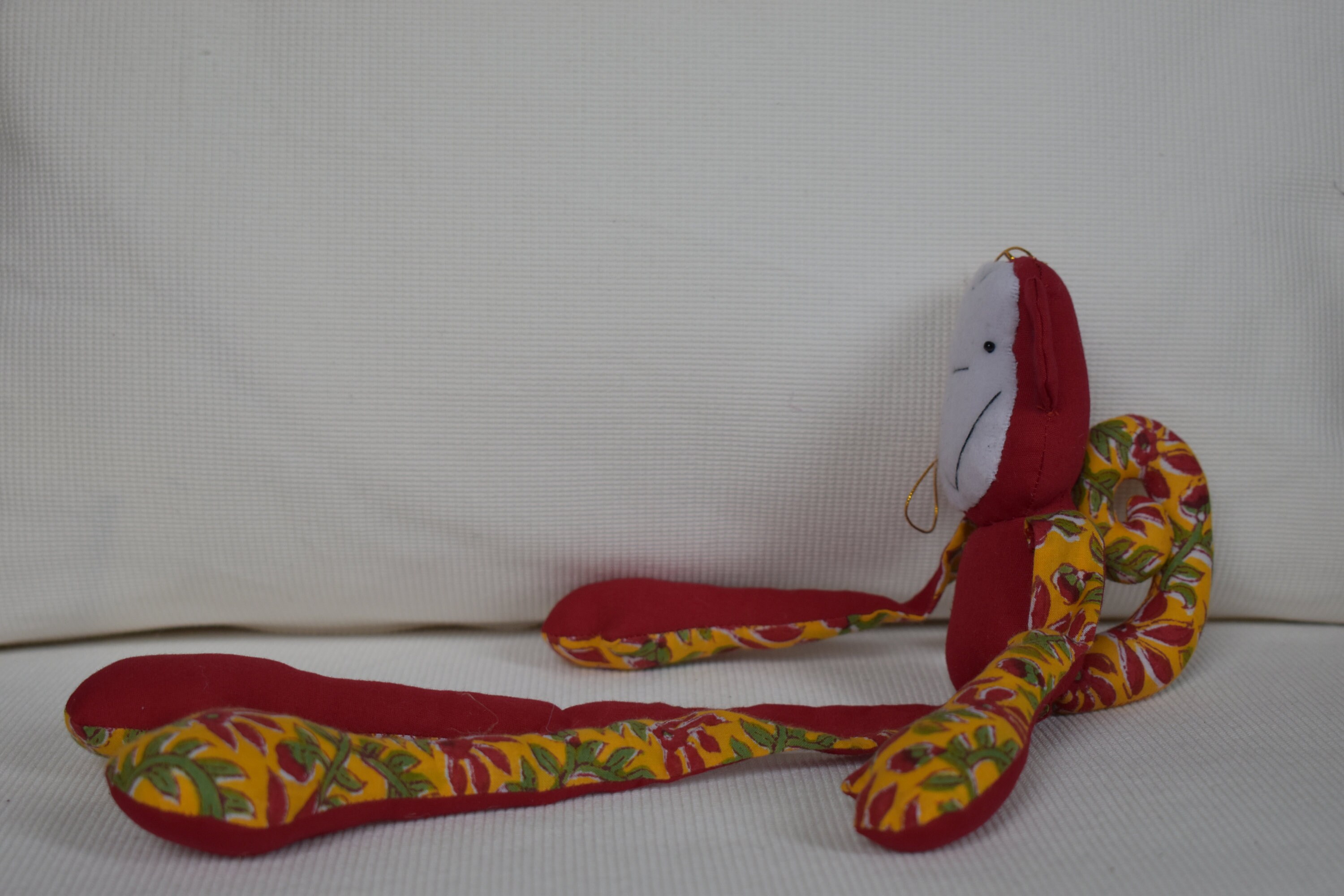 Dangling Red Monkey | Plush Stuffed Animal Toy - Etsy