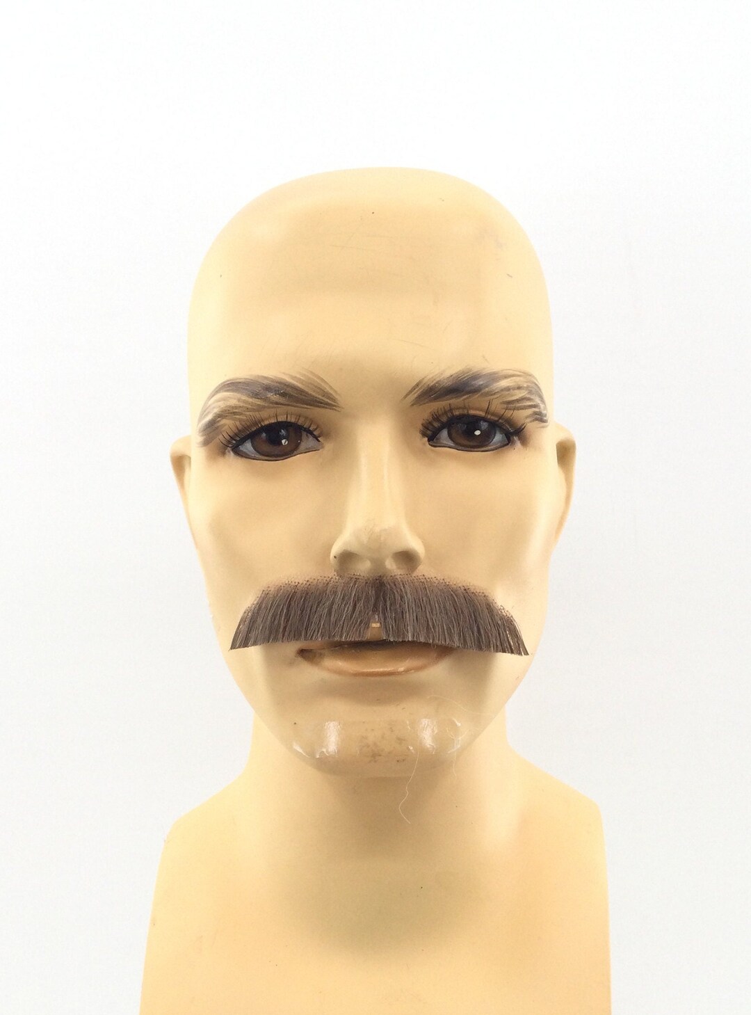 NEW Premium Quality Theatrical Human Hair Mustache Medium - Etsy