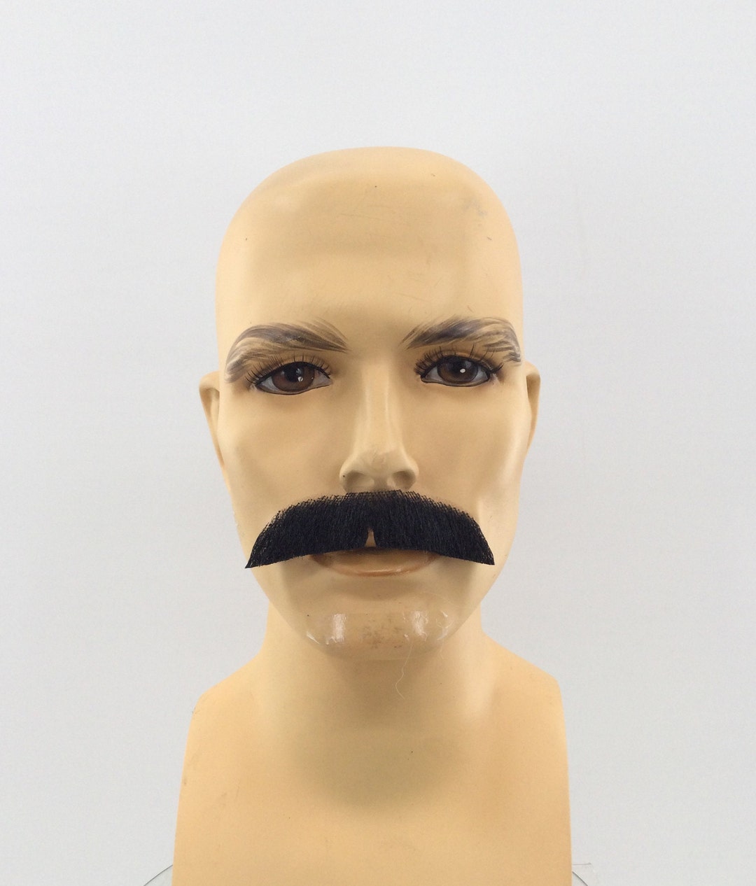 Premium Quality Theatrical Lace-back Mustache - Black Mustache GM-217K ...