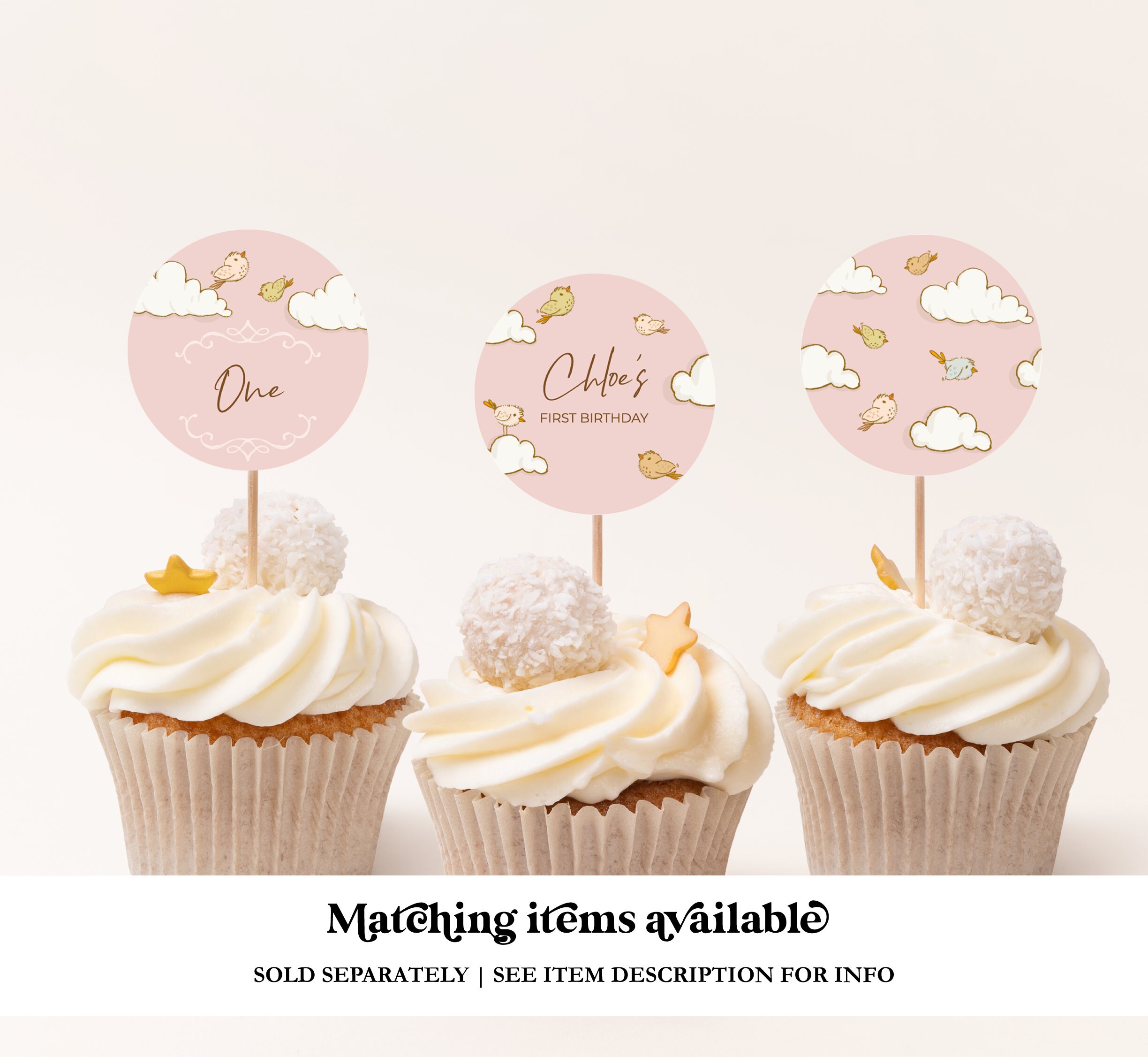 Pink Birds Birthday Thank You Tags, Birds Party Favor Tags, Birds Theme ...