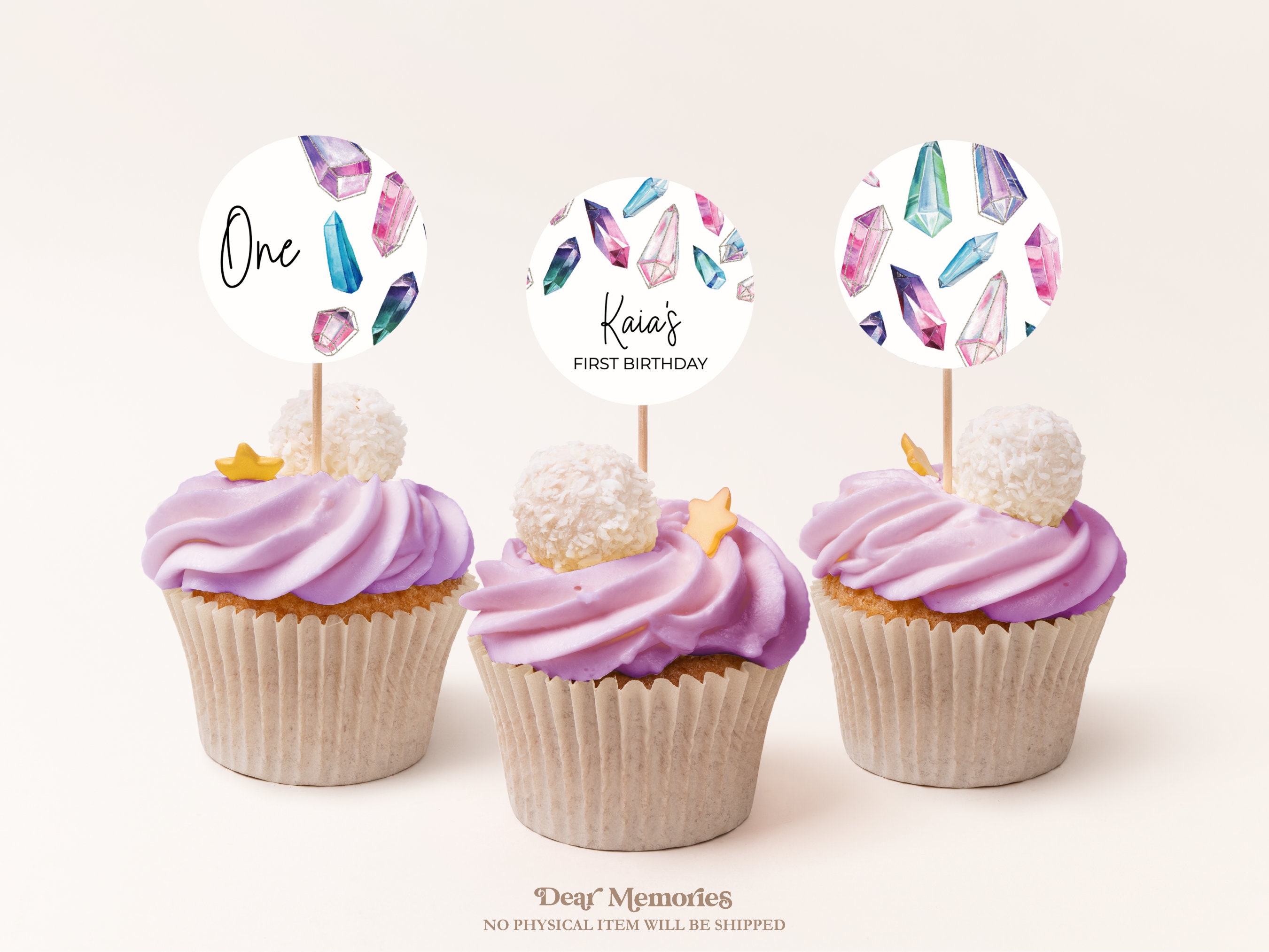 Crystal Birthday Party, Gems Birthday Bundle Set, Crystal Party Package ...