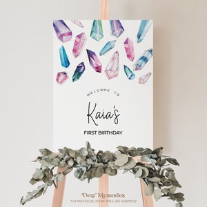 Crystal Birthday Party Gems Birthday Bundle Set Crystal - Etsy