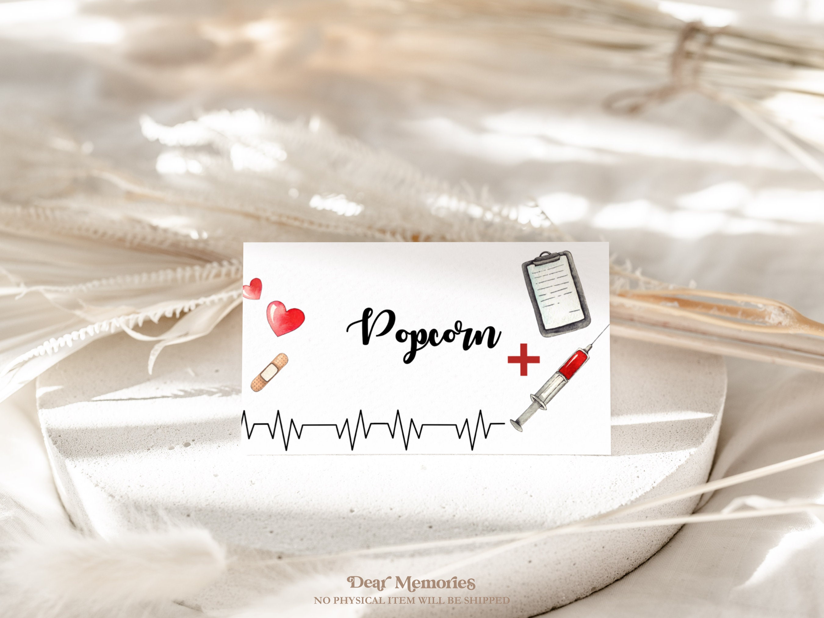 Medical Birthday Food Tents Doctor Food Labels Medical - Etsy