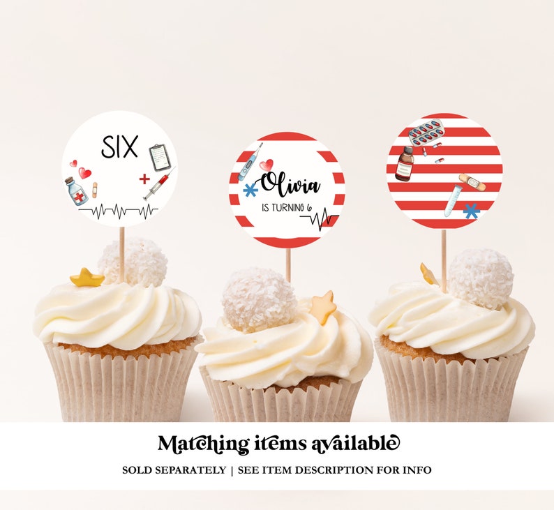 Medical Birthday Food Tents, Doctor Food Labels, Medical Party, Nurse ...