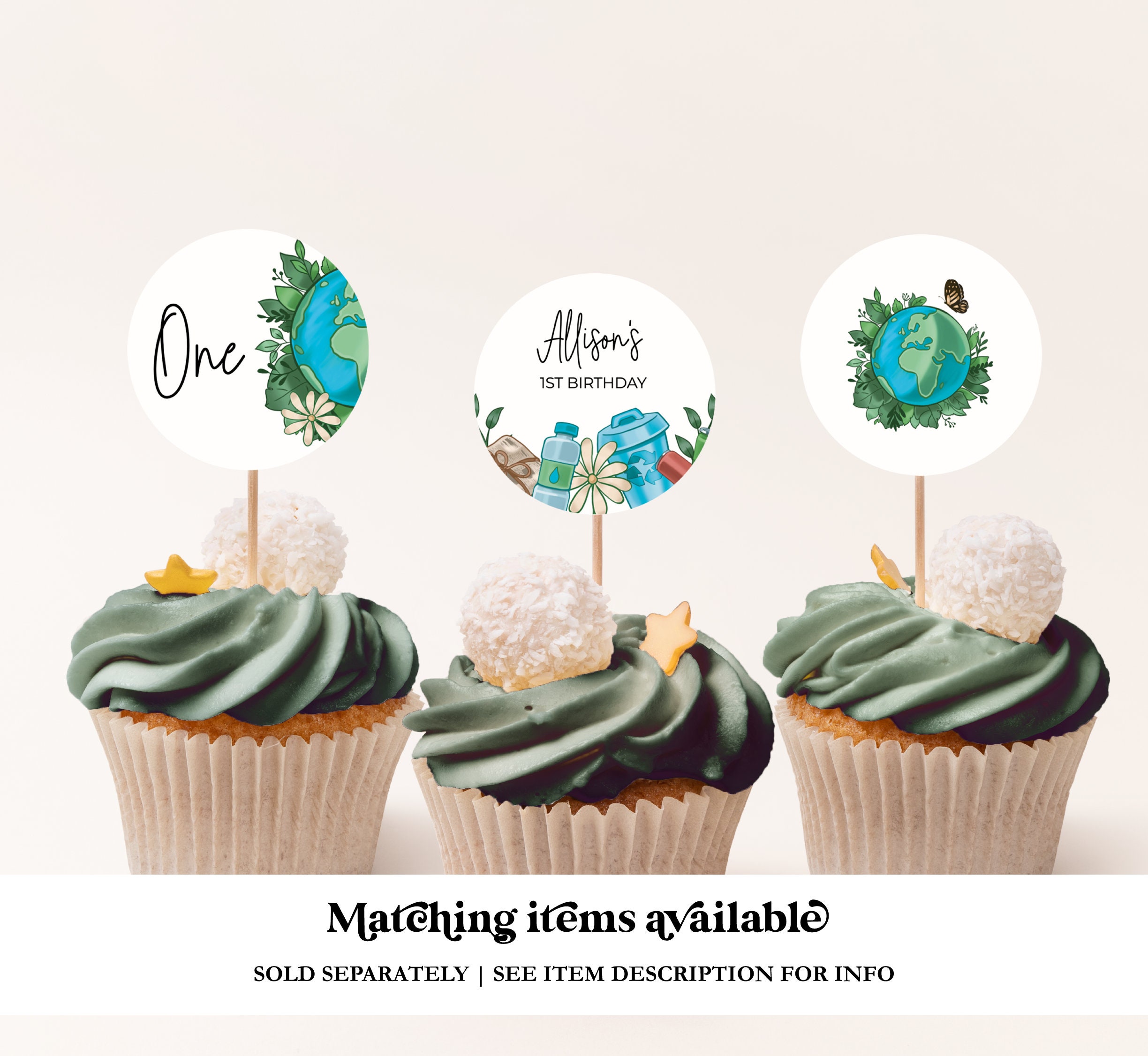 Earth Day Birthday Thank You Tags, Earth Day Party Favor Tags, Earth ...