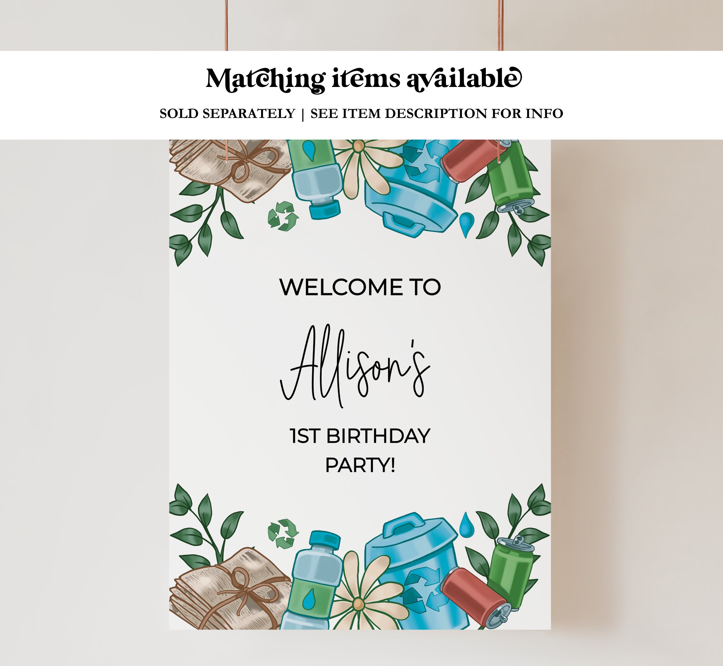 Earth Day Birthday Cupcake Toppers, Earth Day Party Decorations, Earth ...