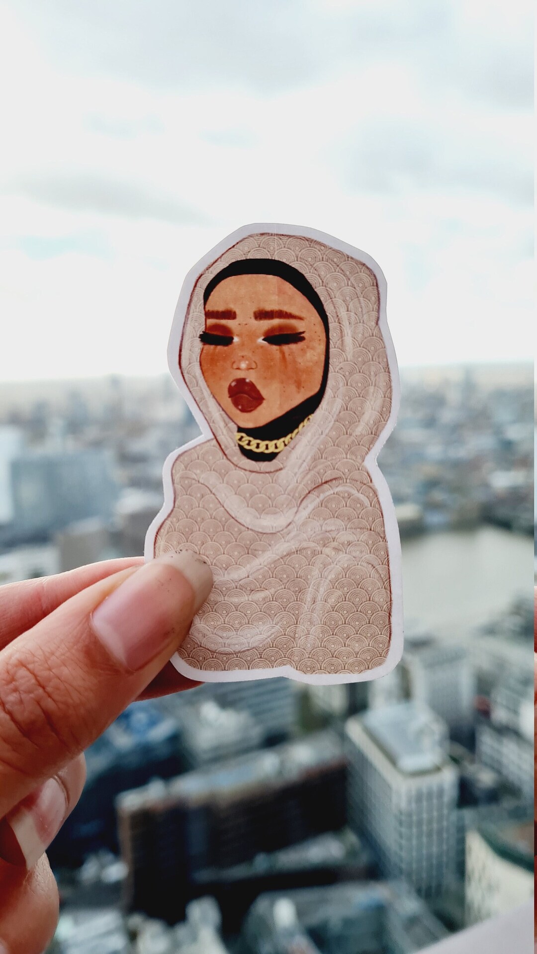 Beautiful Hijabis Vinyl Stickers Cute Laptop Ipad - Etsy