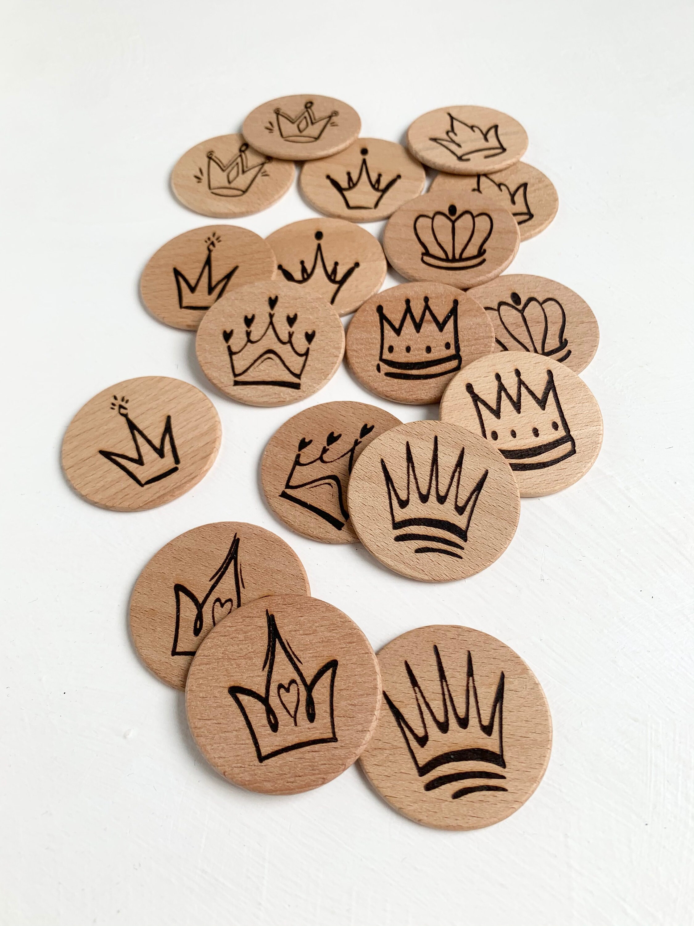 Wooden Memory Game Matching Game Montessori Waldorf - Etsy