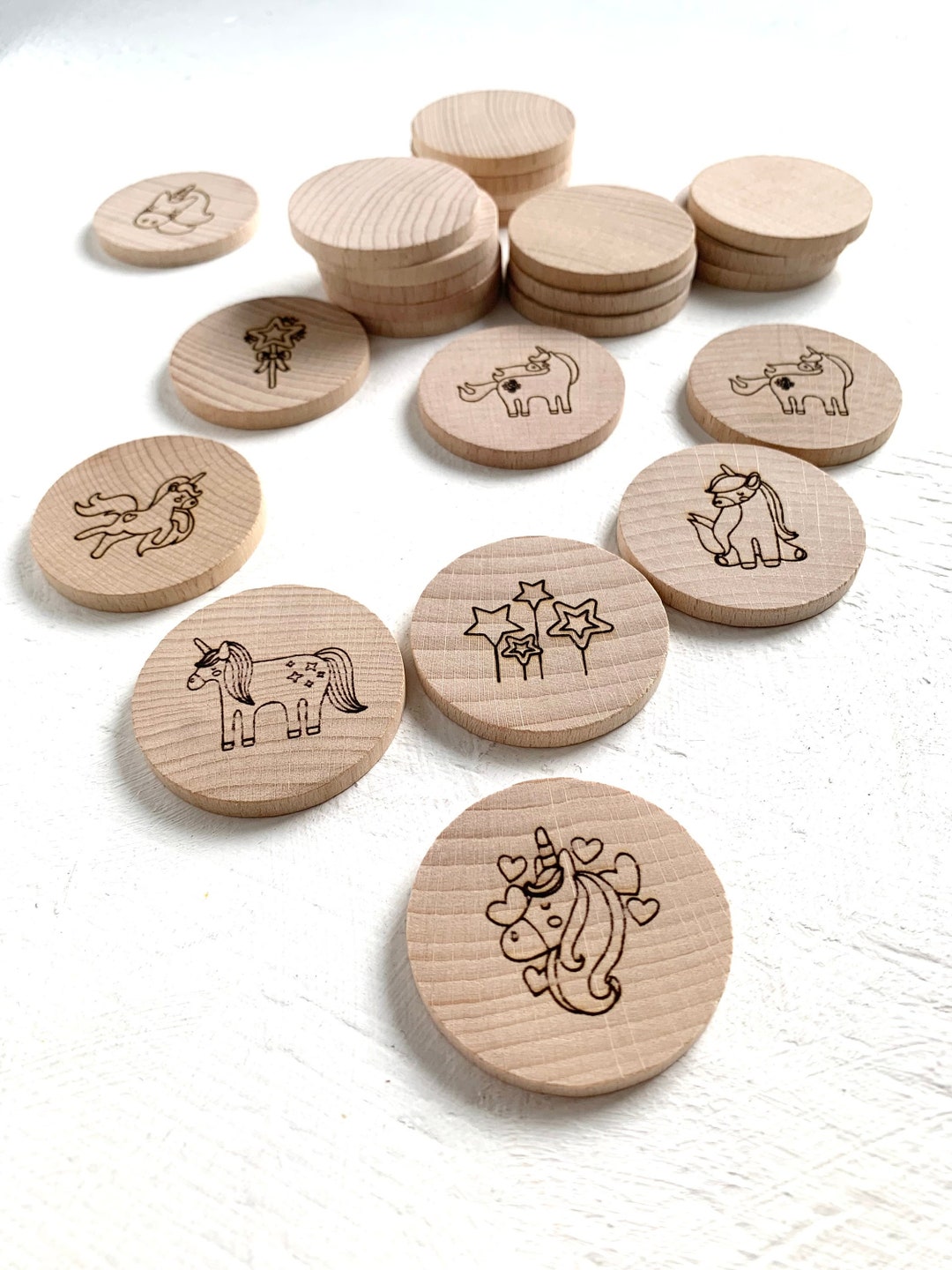 Memory Game Matching Game Montessori Inspired Waldorf Inspired Natural ...