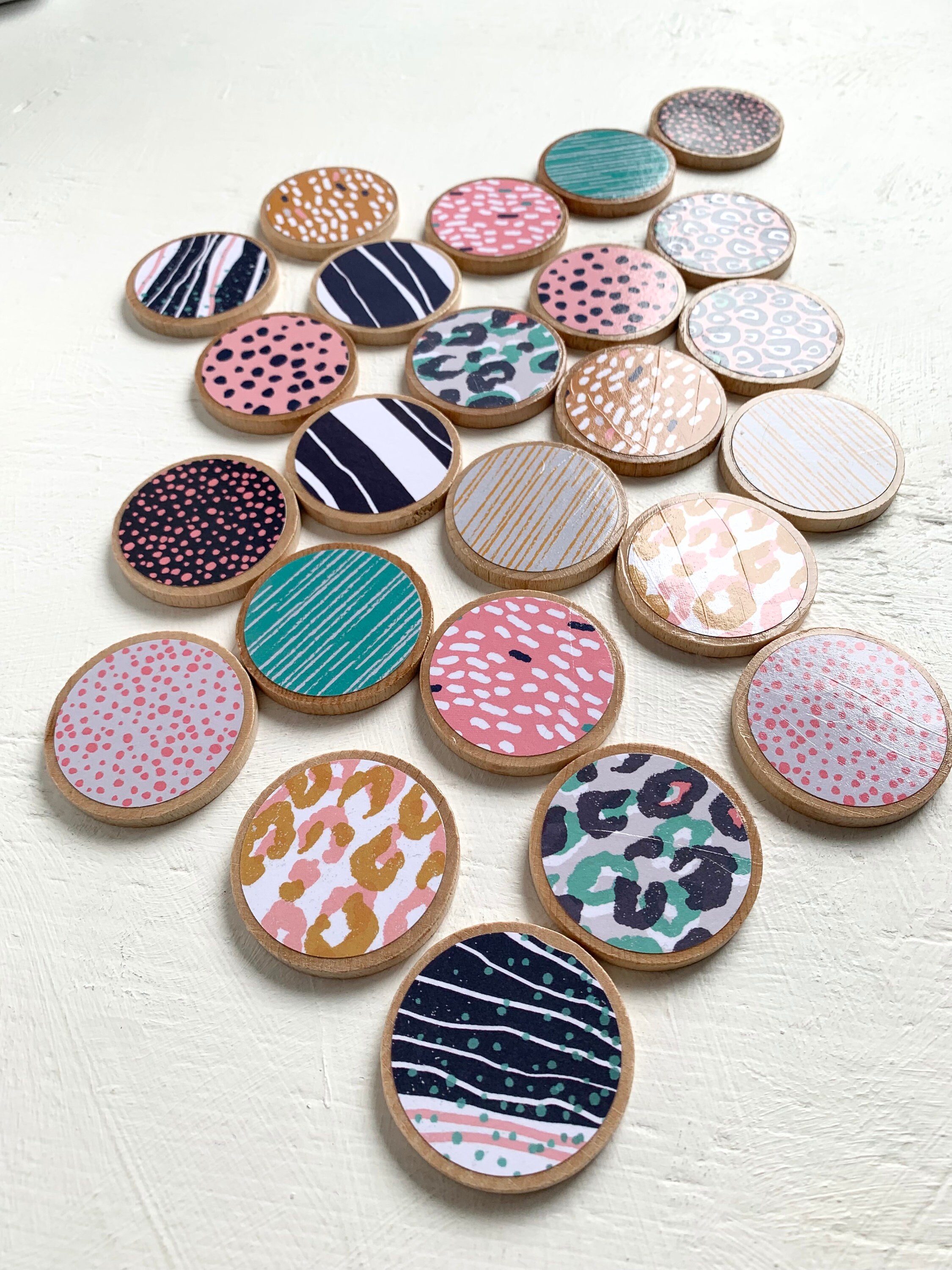 Memory Game Matching Game Montessori Inspired Waldorf Inspired Natural ...