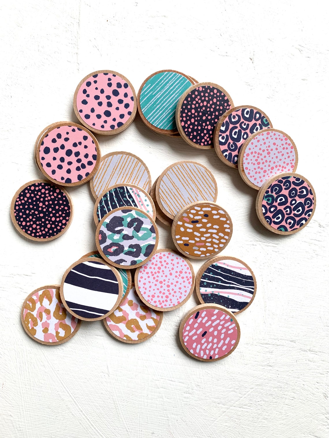 Memory Game Matching Game Montessori Inspired Waldorf Inspired Natural ...