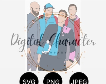 Coldplay Svg Png - Etsy