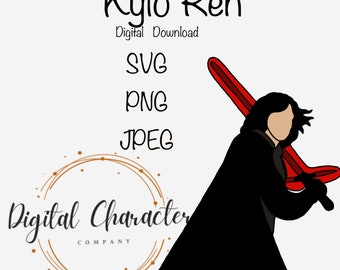 Kylo Ren Svg Png - Etsy