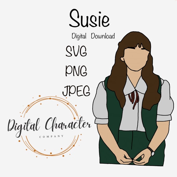 Susie SVG PNG JPEG Instant Download - Etsy