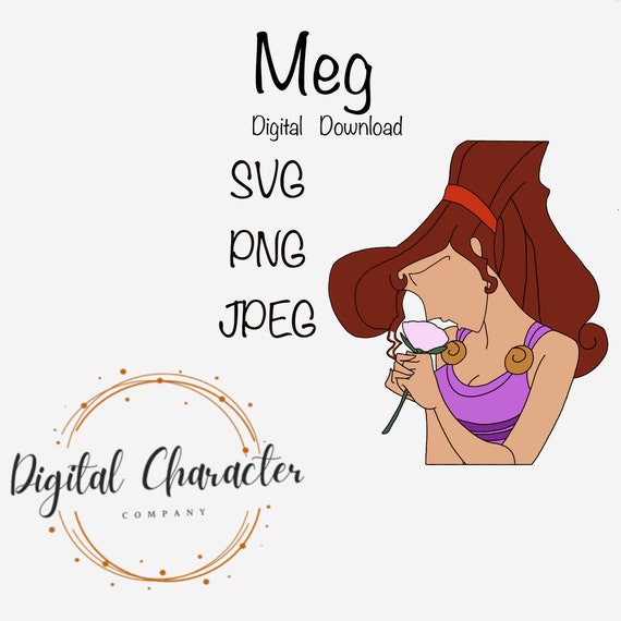 Meg SVG PNG JPEG Instant Download - Etsy