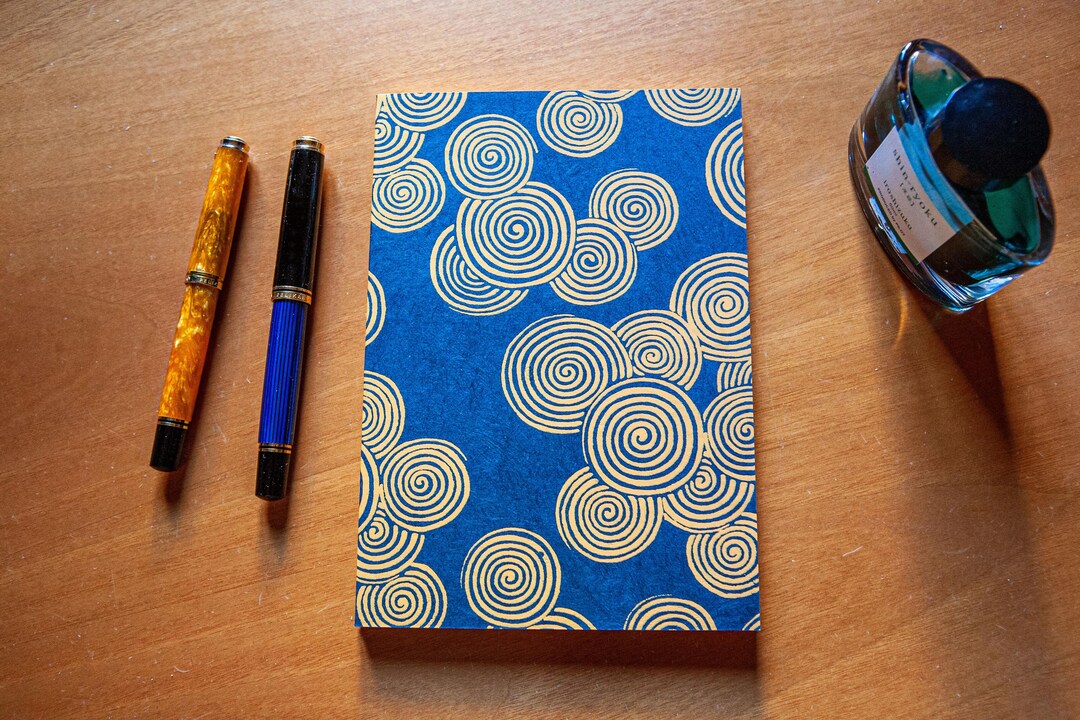 300 Pp., A5, "lokta" Tomoe River Notebook - Etsy