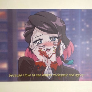 Enmu Retro Anime Poster - Etsy